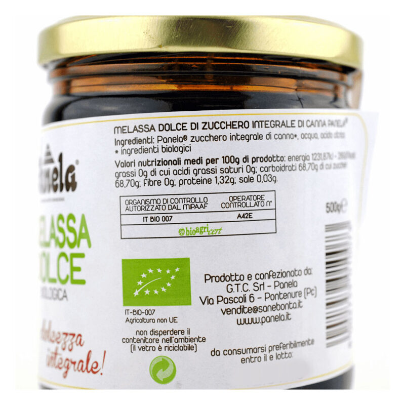 Melassa dolce di zucchero integrale di canna biologico Alimentazione ...
